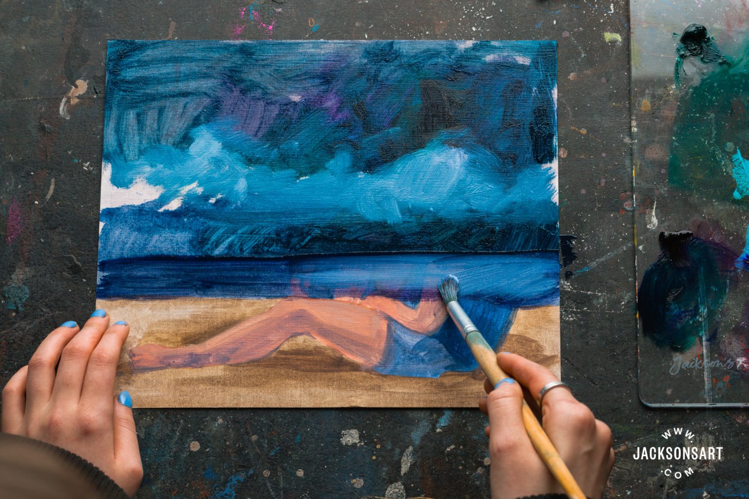 Underpainting in Oil and Acrylic - Jackson's Art Blog