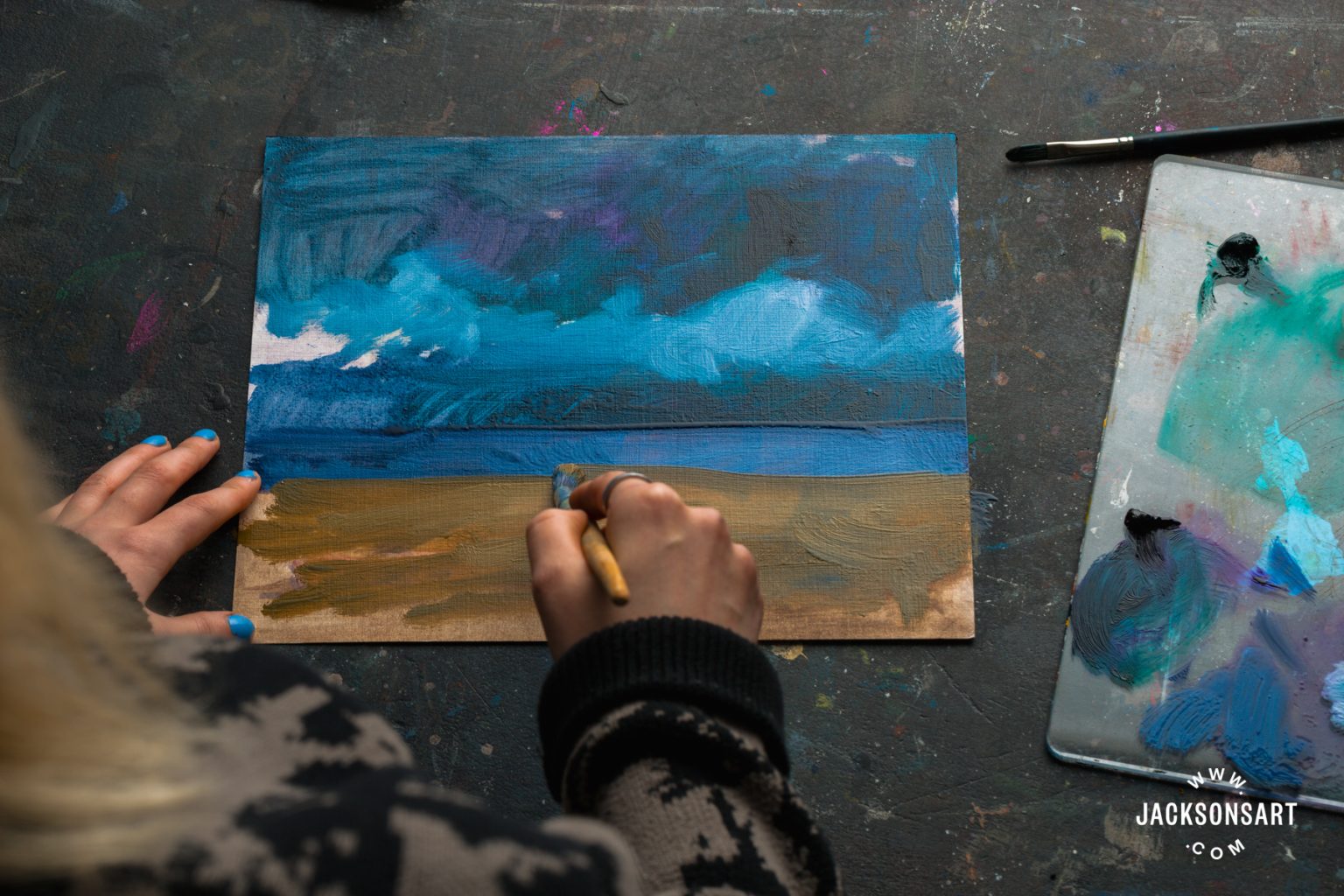 Underpainting in Oil and Acrylic - Jackson's Art Blog