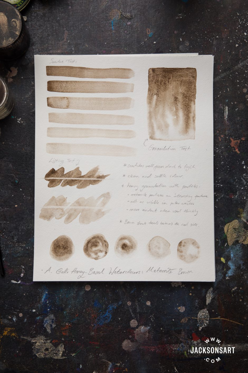 A Closer Look at Unique Pigments from A. Gallo Watercolours - Jackson's ...