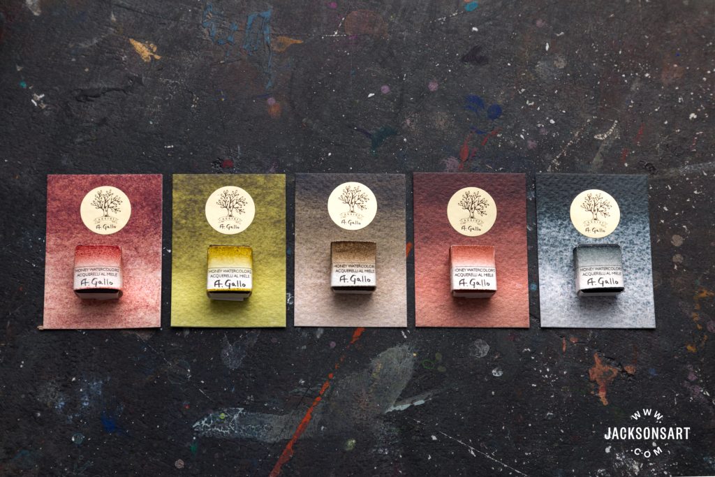 A Closer Look at Unique Pigments from A. Gallo Watercolours - Jackson's ...