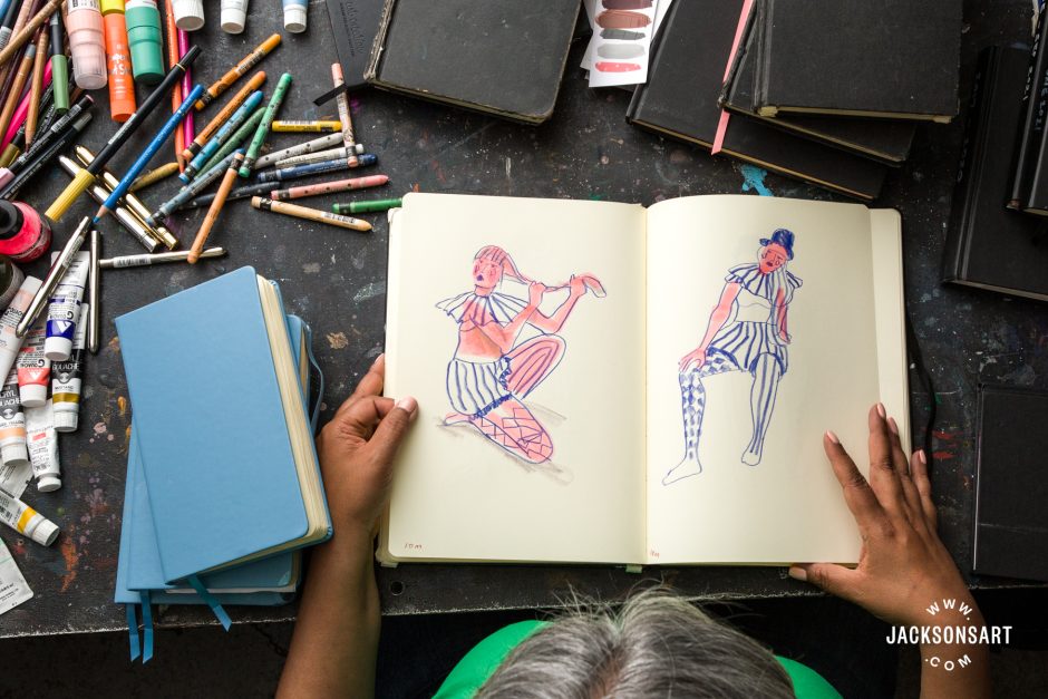 Inside the Sketchbook of Parul Arora - Jackson's Art Blog