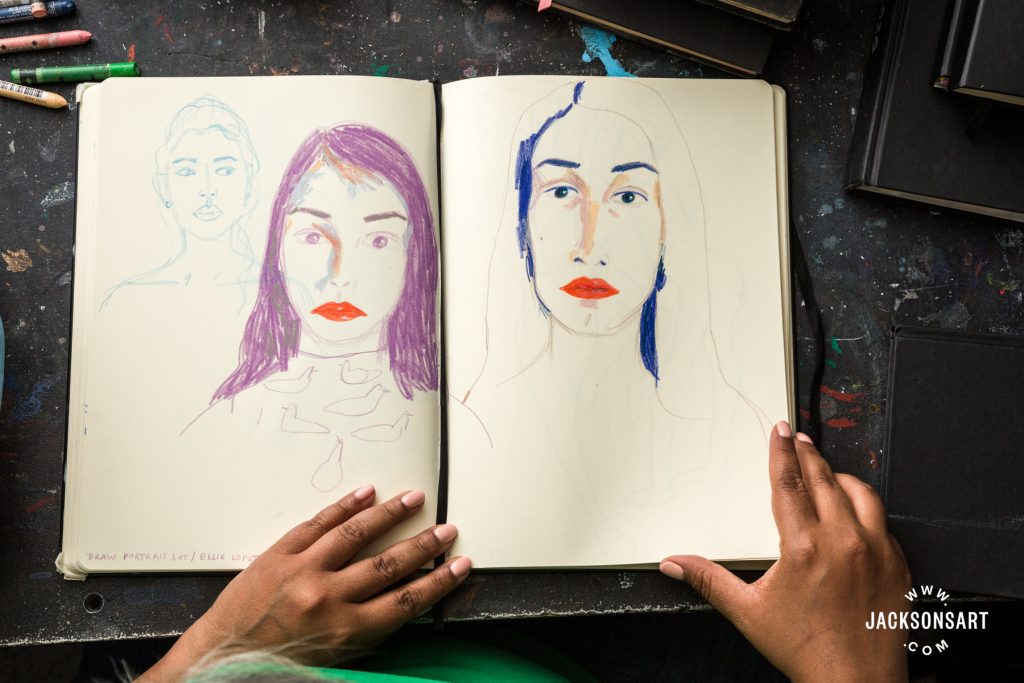 Inside the Sketchbook of Parul Arora - Jackson's Art Blog