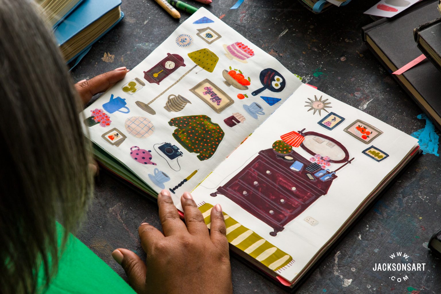 Inside the Sketchbook of Parul Arora - Jackson's Art Blog