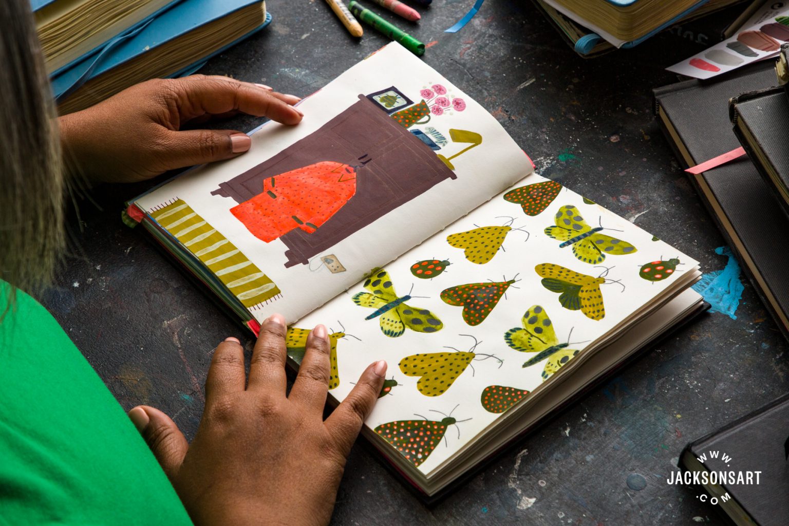 Inside the Sketchbook of Parul Arora - Jackson's Art Blog