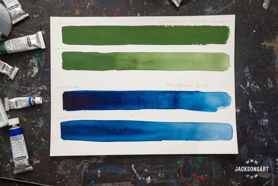 What is the Difference Between Watercolour and Gouache? - Jackson's Art ...