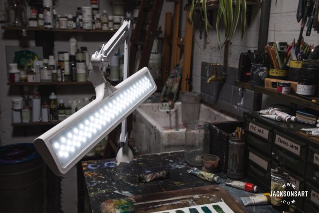 Daylight Studio Lighting: Lumi Task Lamp Review - Jackson's Art Blog