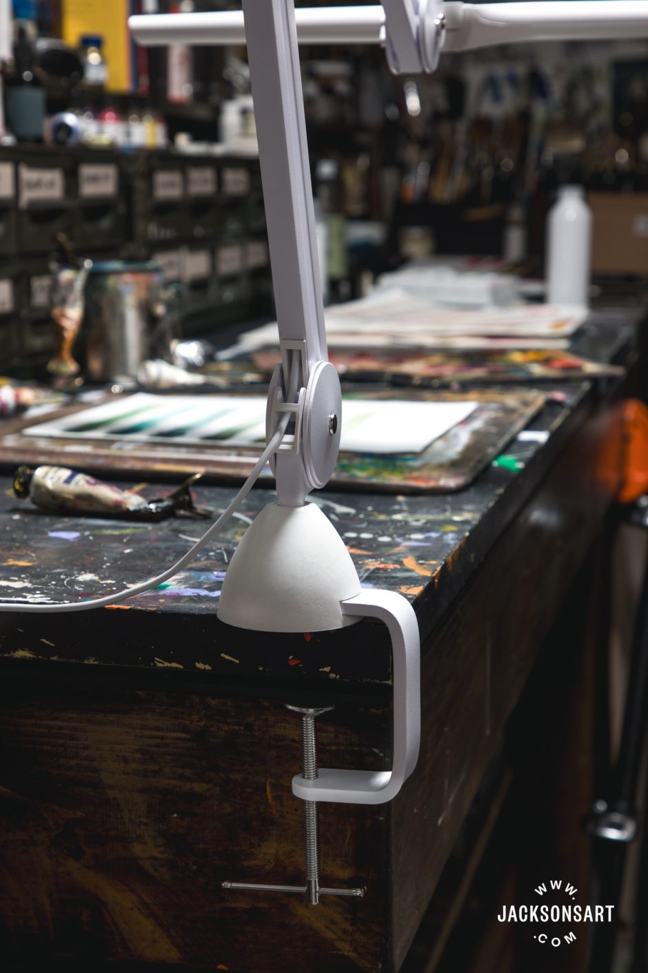 Daylight Studio Lighting: Lumi Task Lamp Review - Jackson's Art Blog