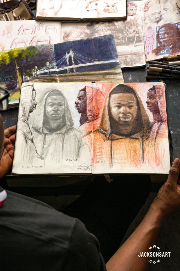 Inside the Sketchbook of Adebanji Alade - Jackson's Art Blog