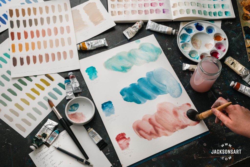 What Unbleached Titanium Can Add to Your Palette - Jackson's Art Blog ...