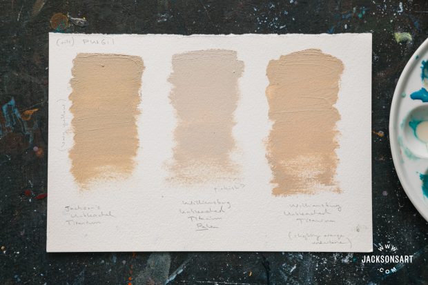 What Unbleached Titanium Can Add to Your Palette - Jackson's Art Blog ...