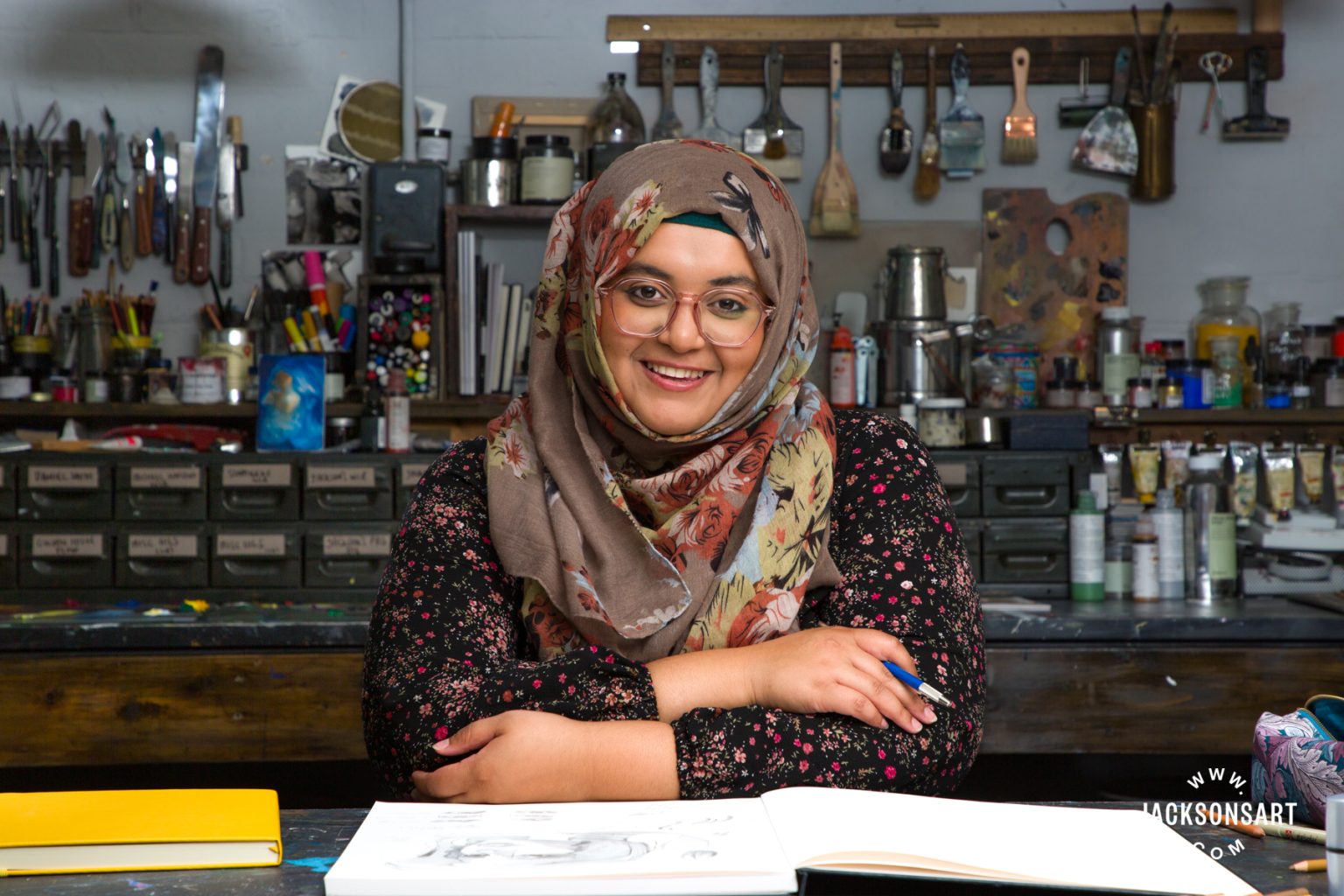 Inside the Sketchbook of Maliha Abidi - Jackson's Art Blog