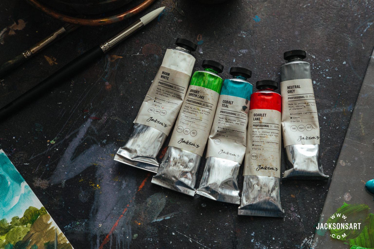 Jackson’s Professional Oil Paint: Five New Colours - Jackson's Art Blog