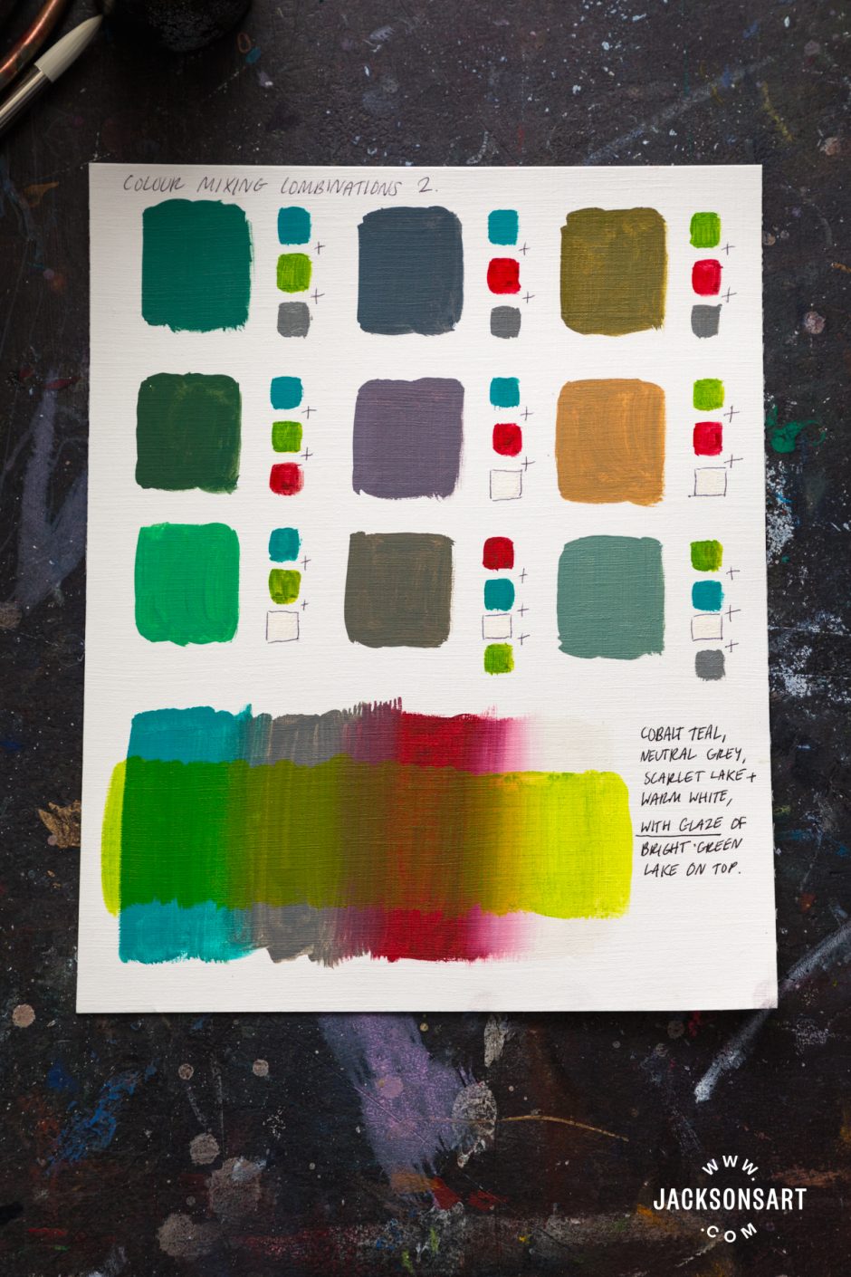 Jackson’s Professional Oil Paint: Five New Colours - Jackson's Art Blog