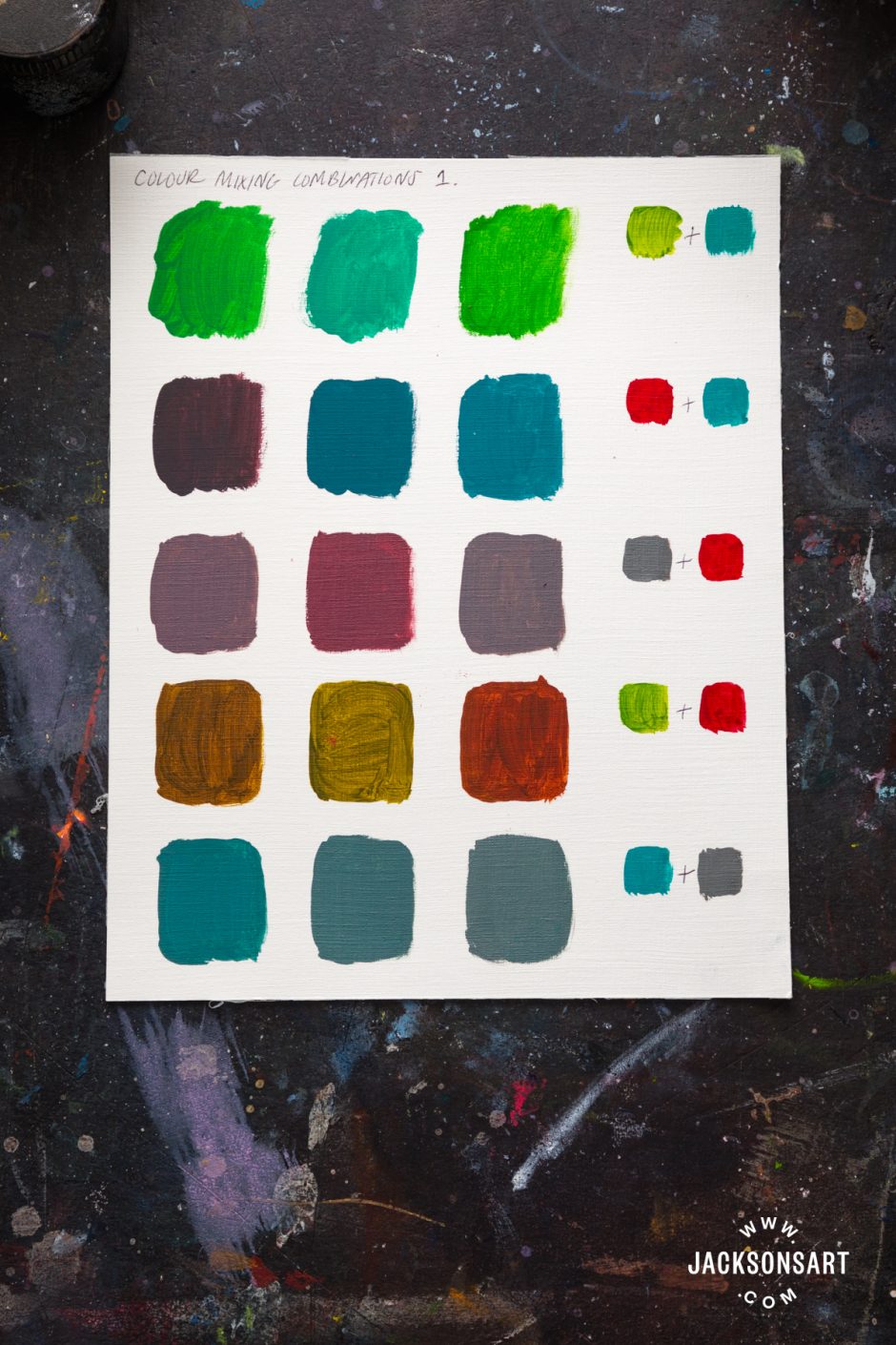 Jackson’s Professional Oil Paint: Five New Colours - Jackson's Art Blog