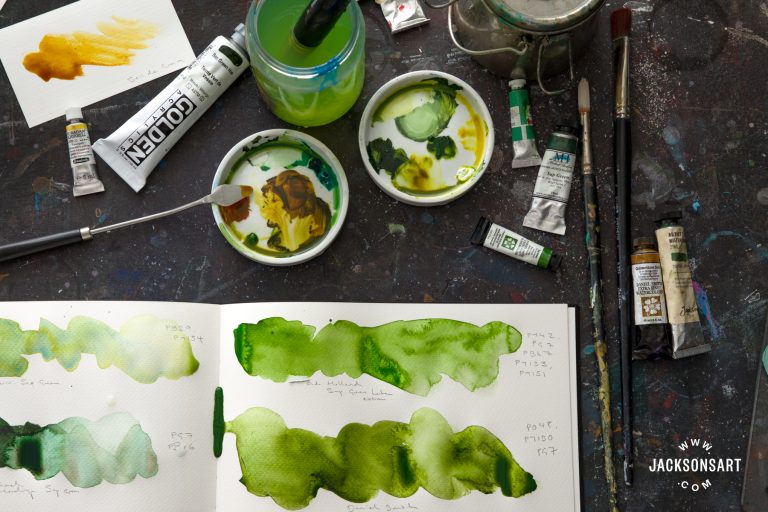 Pigment Colour Index: Green Pigments - Jackson's Art Blog