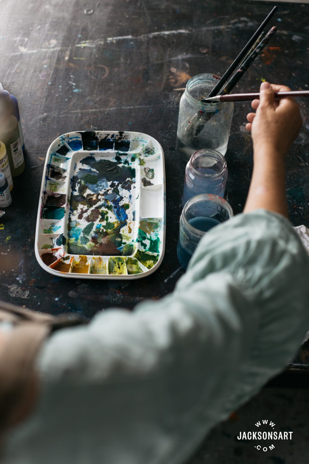 Acrylic Painting, Microplastics, and the Environment - Jackson's Art Blog