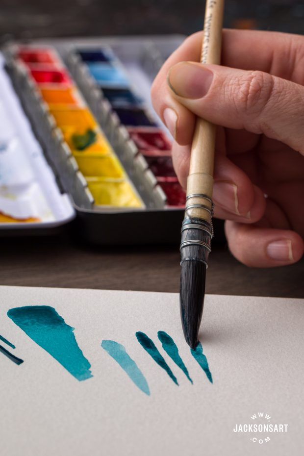 Artist Review: Roman Szmal Synthetic Squirrel Quill Brushes - Jackson's ...