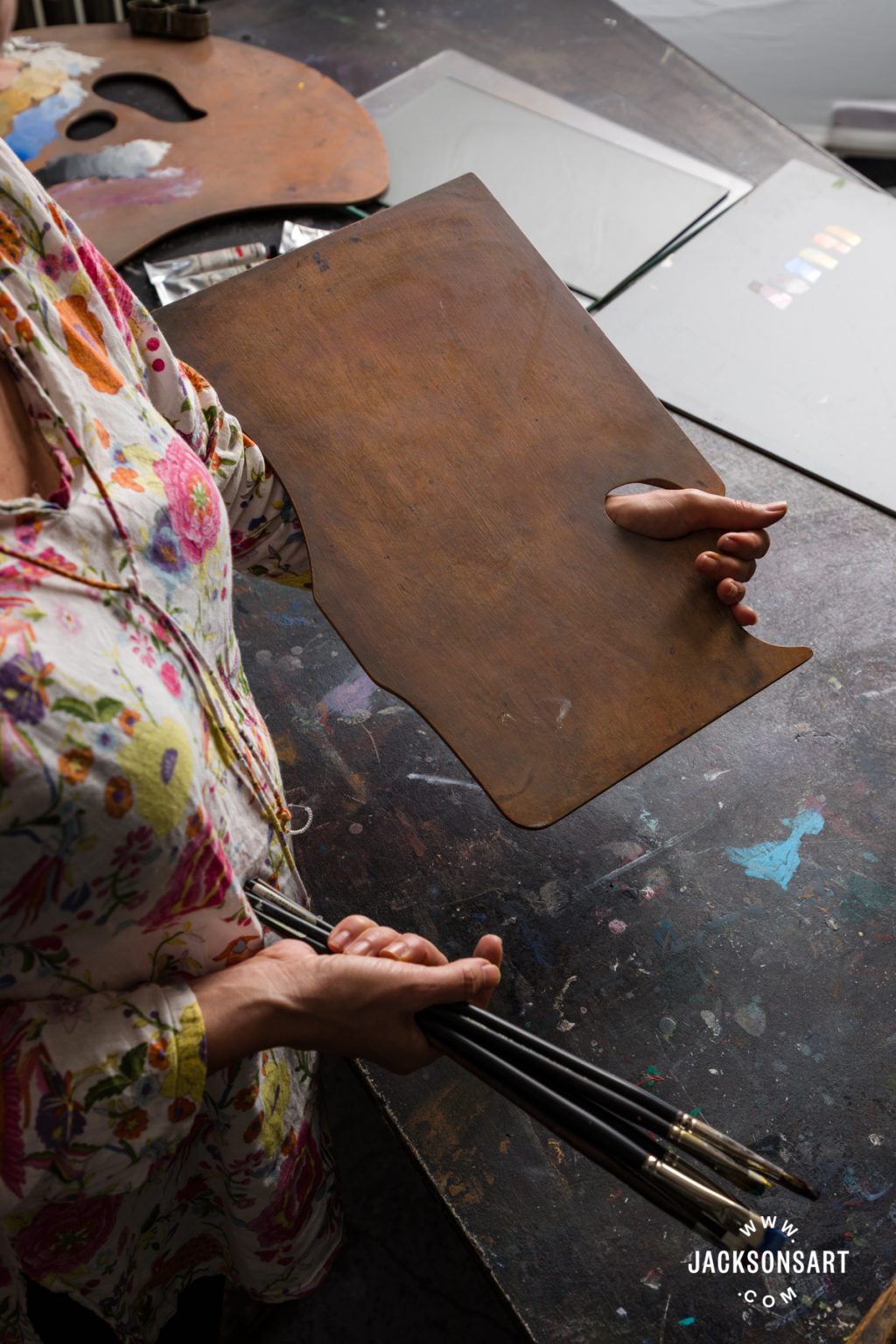 Tips for Setting up an Oil Painting Palette - Jackson's Art Blog