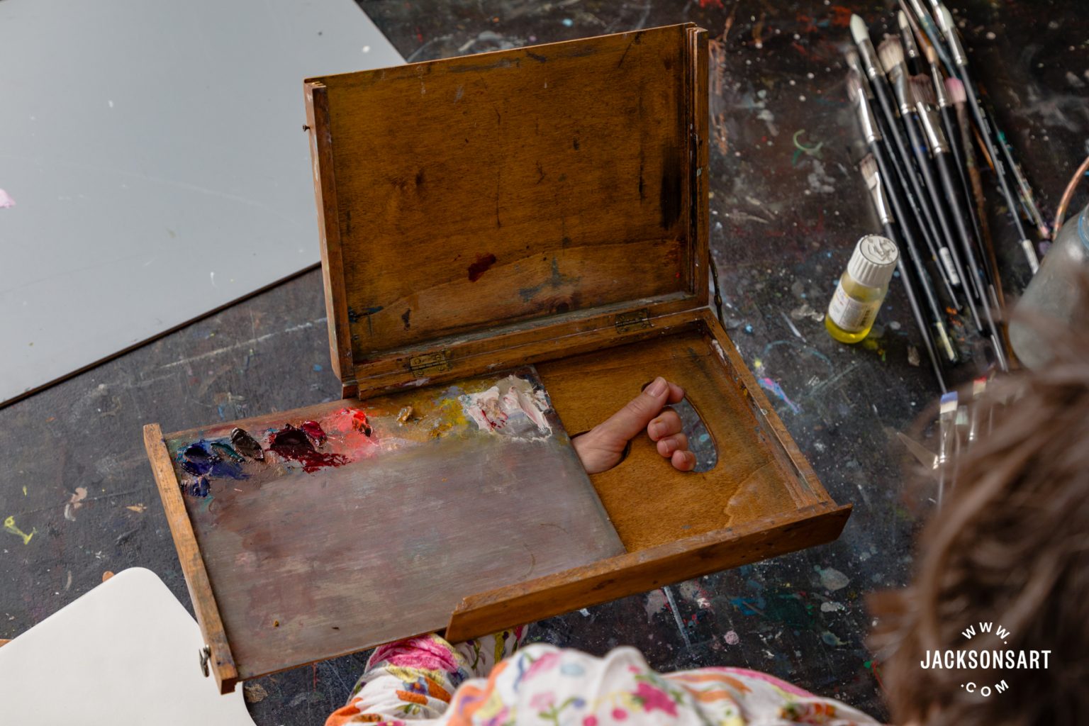 Tips for Setting up an Oil Painting Palette - Jackson's Art Blog