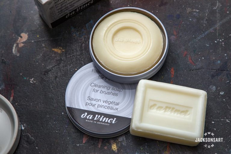 Artist Review: Da Vinci Professional Brush Soap - Jackson's Art Blog