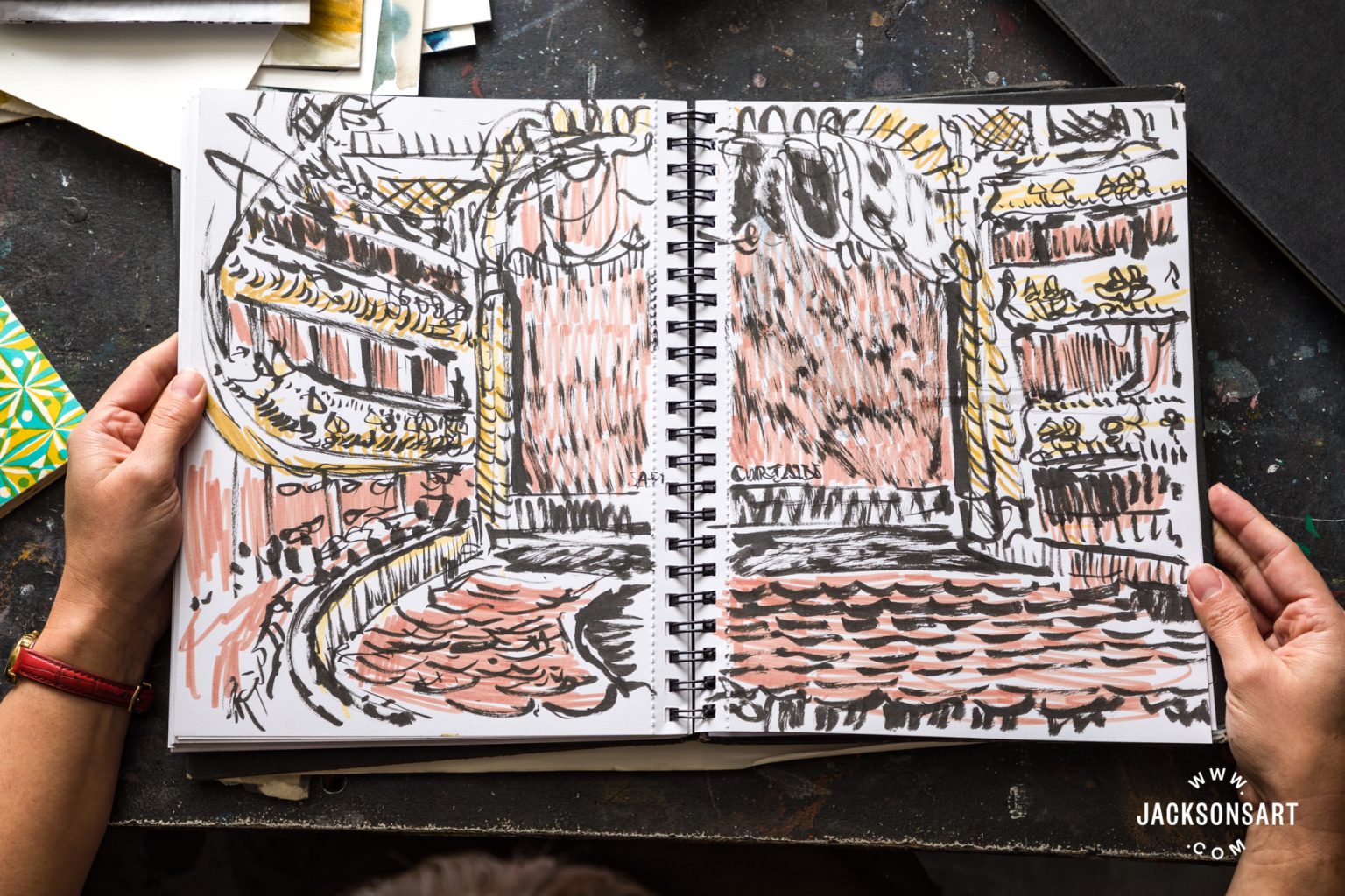 Inside The Sketchbook Of Lisa Takahashi Jackson S Art Blog