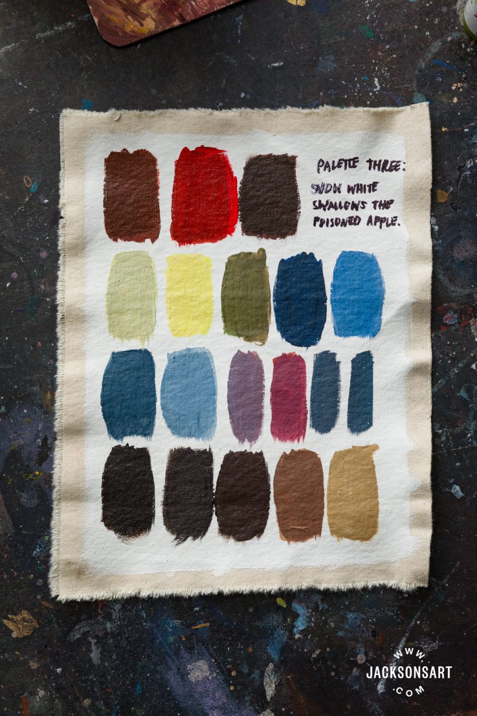 Recreating the Colour Palette of Paula Rego - Jackson's Art Blog
