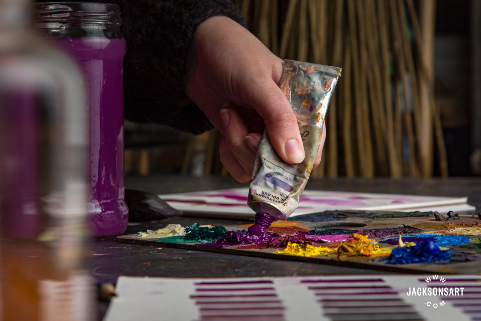 The Story of Manganese Violet - Jackson's Art Blog