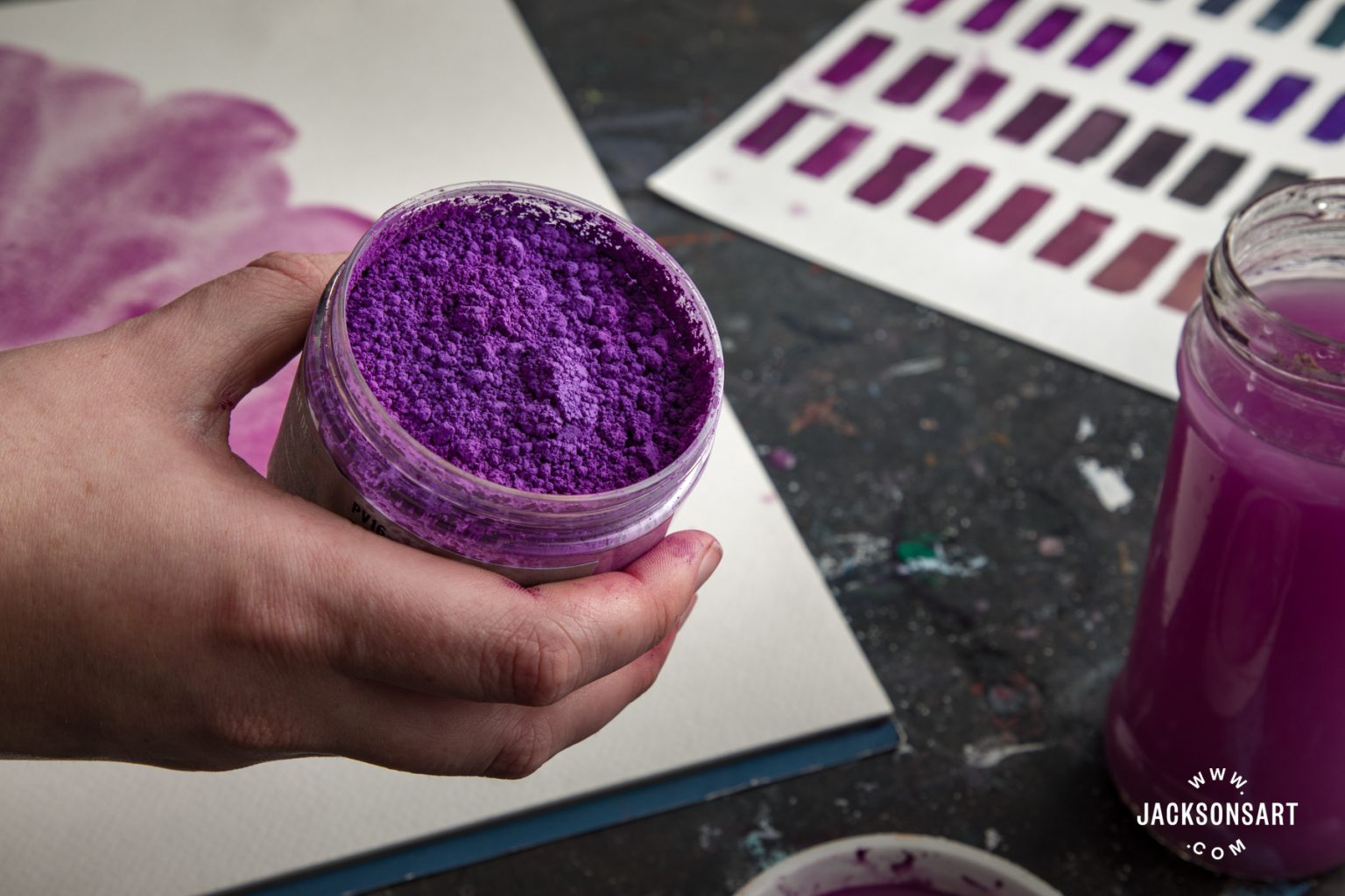 The Story of Manganese Violet - Jackson's Art Blog