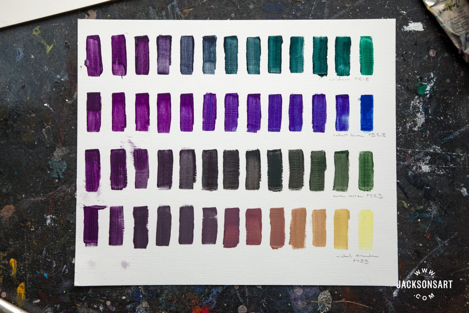 The Story of Manganese Violet - Jackson's Art Blog