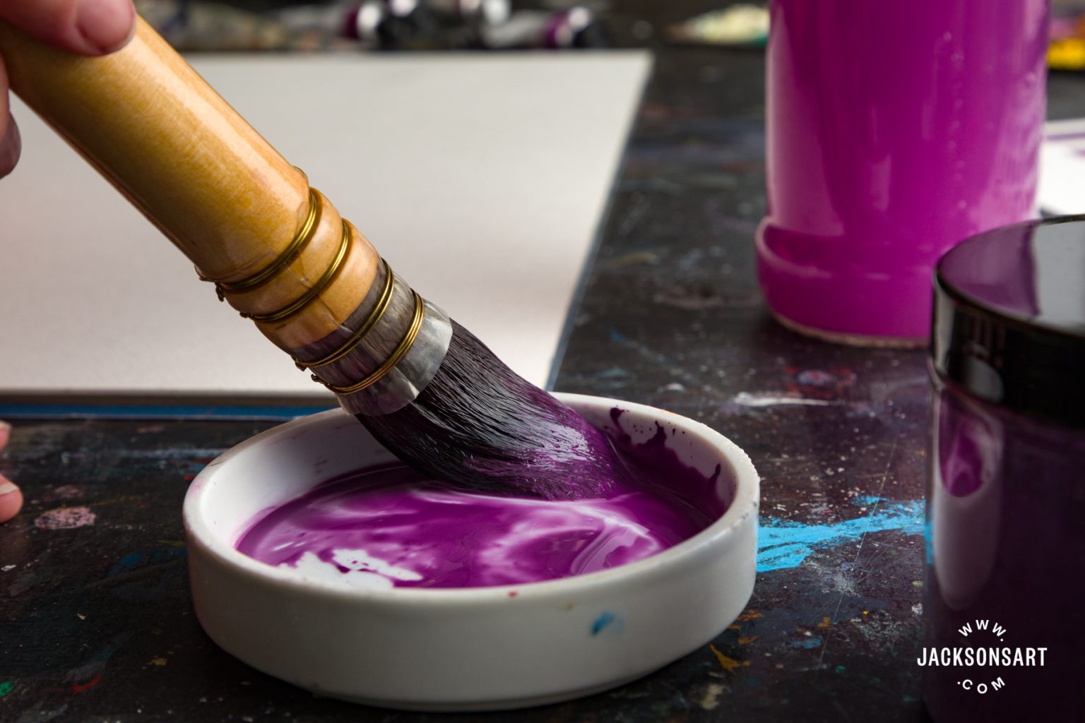 The Story of Manganese Violet - Jackson's Art Blog