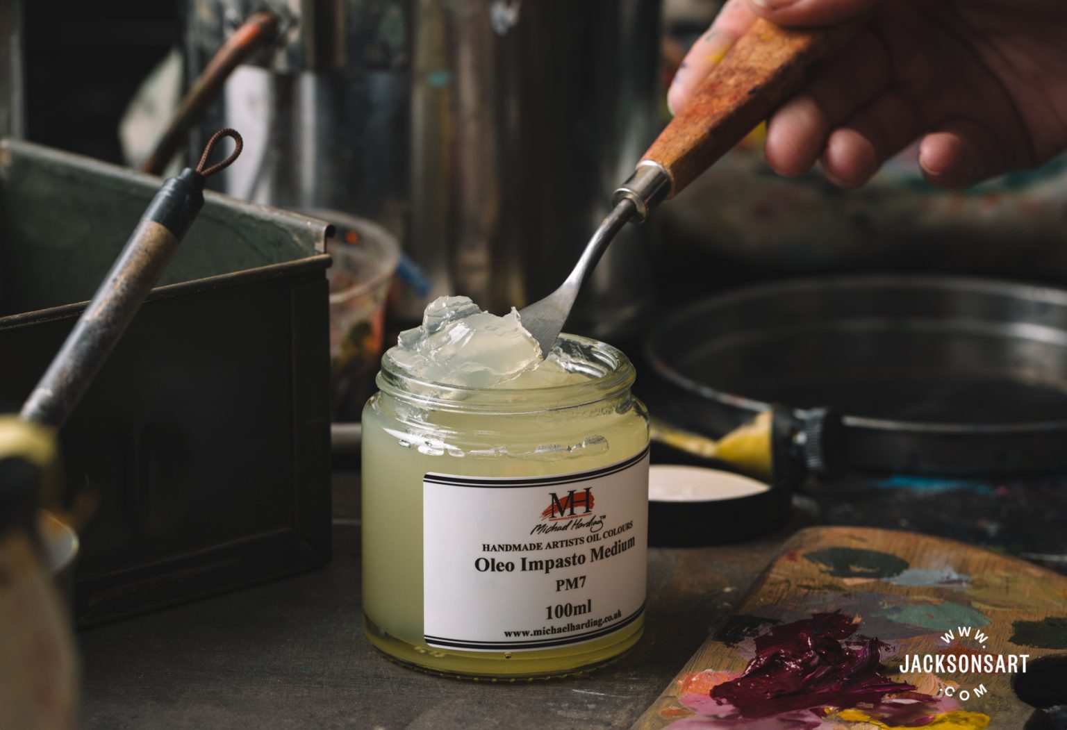 Artist Review: Michael Harding Oleo Impasto Medium - Jackson's Art Blog