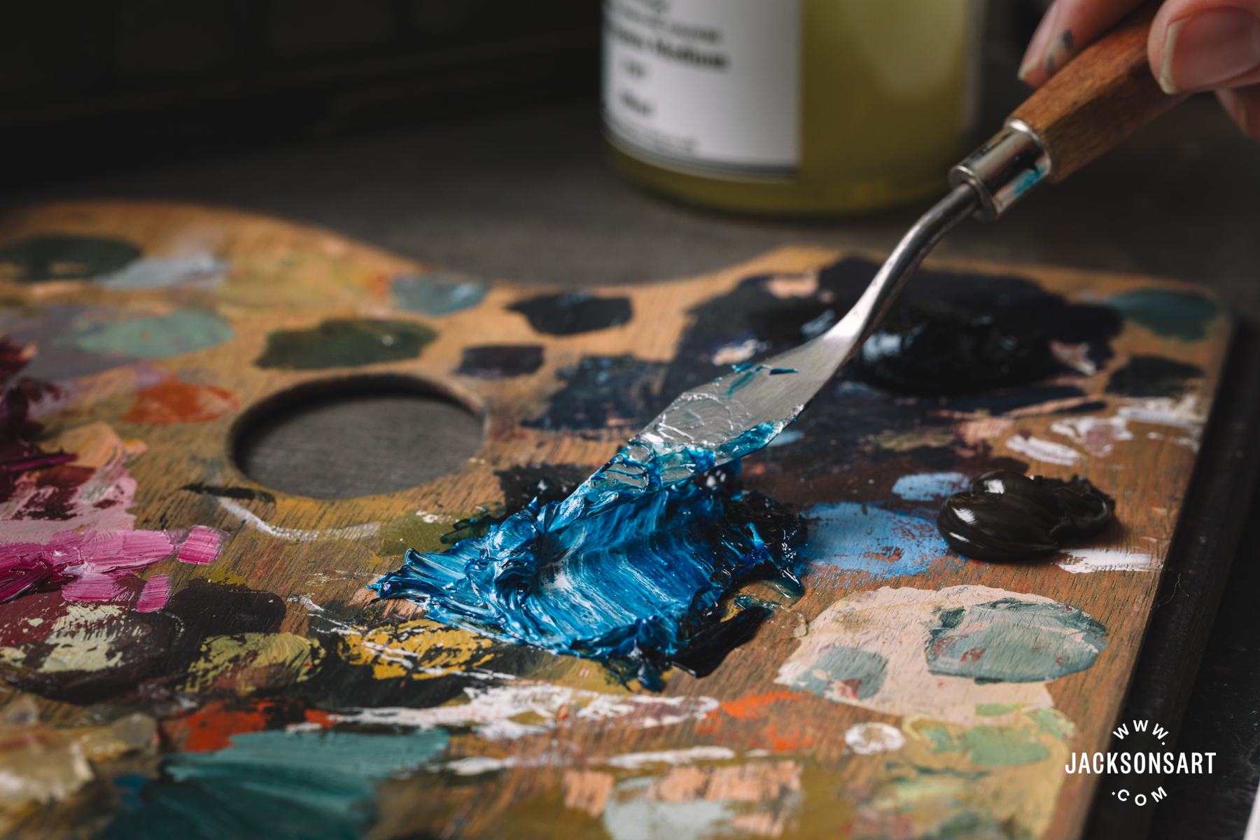 Artist Review: Michael Harding Oleo Impasto Medium - Jackson's Art Blog