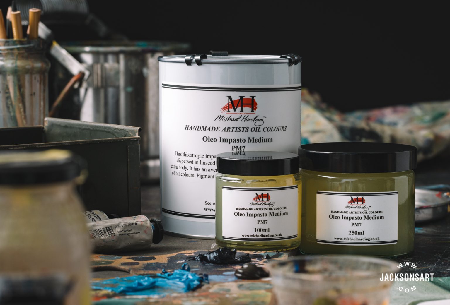 Artist Review: Michael Harding Oleo Impasto Medium - Jackson's Art Blog