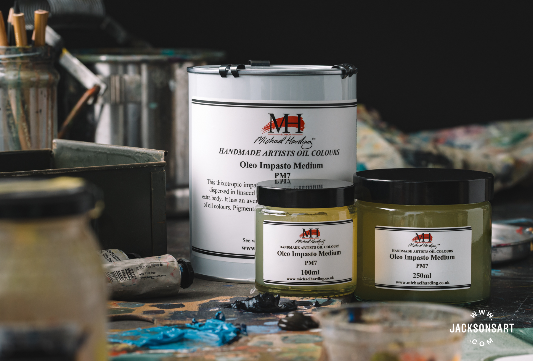 Artist Review: Michael Harding Oleo Impasto Medium - Jackson's Art Blog