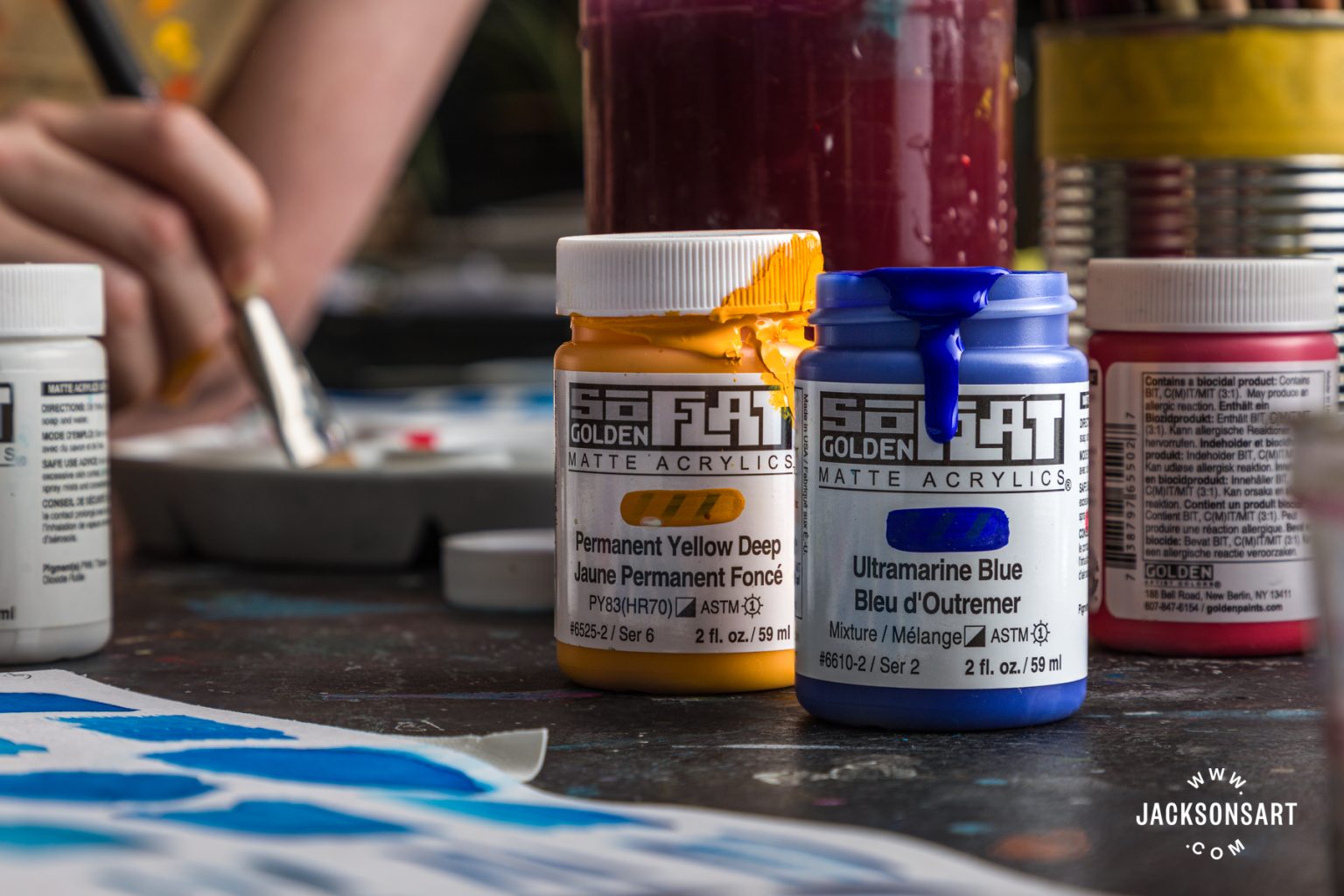 The Four Consistencies of Acrylic Paint Explained- Jackson's Art Blog