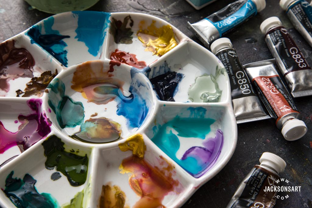 Review of ShinHan Professional Designers Gouache - Jackson's Art Blog