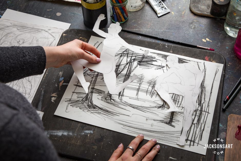 Preparatory Drawing Methods for Painting - Jackson's Art Blog