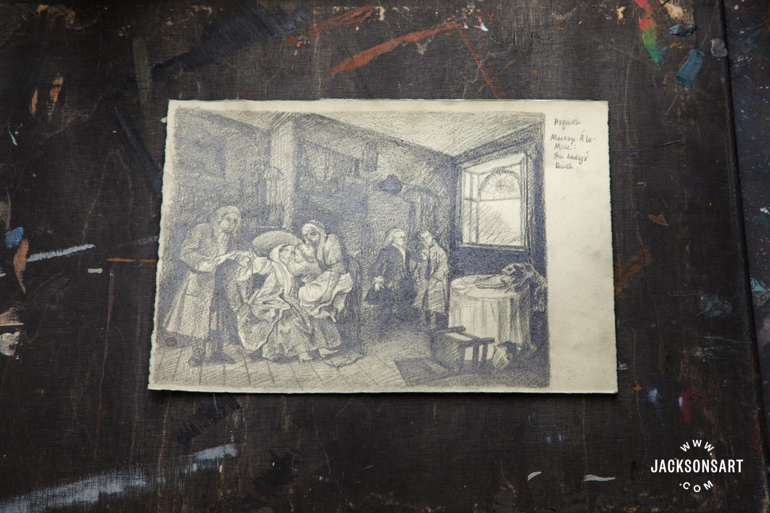 Preparatory Drawing Methods for Painting - Jackson's Art Blog