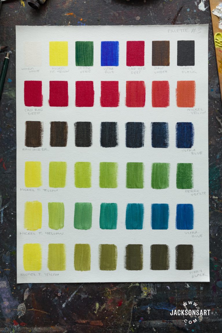 Recreating the Colour Palette of Johannes Vermeer - Jackson's Art Blog