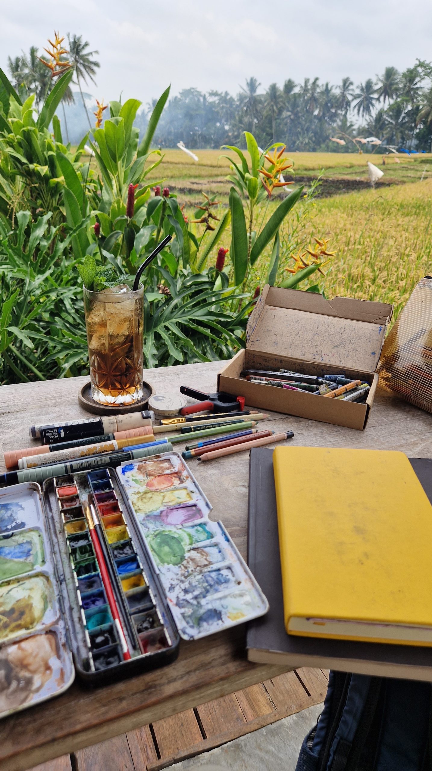 Tips for Painting While Travelling - Jackson's Art Blog