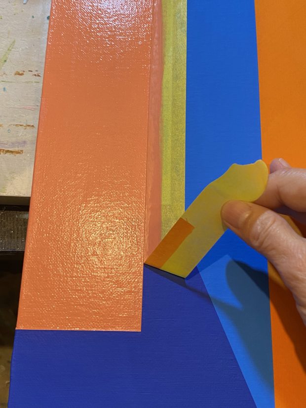 Golden SoFlat Acrylic for Hard Edge Abstract Painting - Jackson's Art Blog