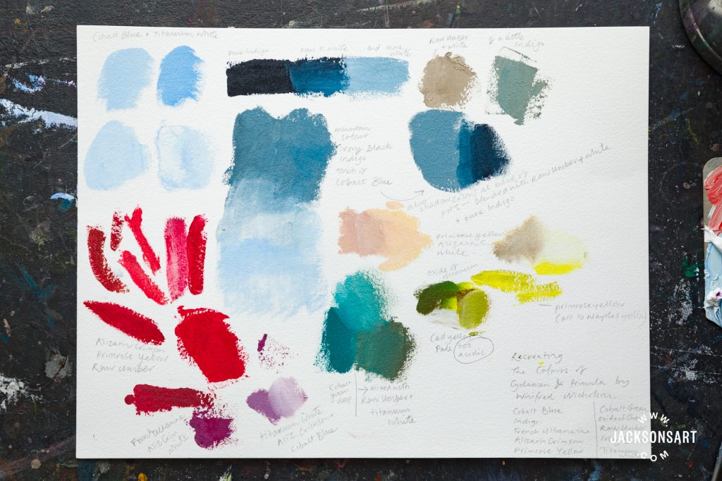 Recreating the Colour Palette of Winifred Nicholson - Jackson's Art Blog