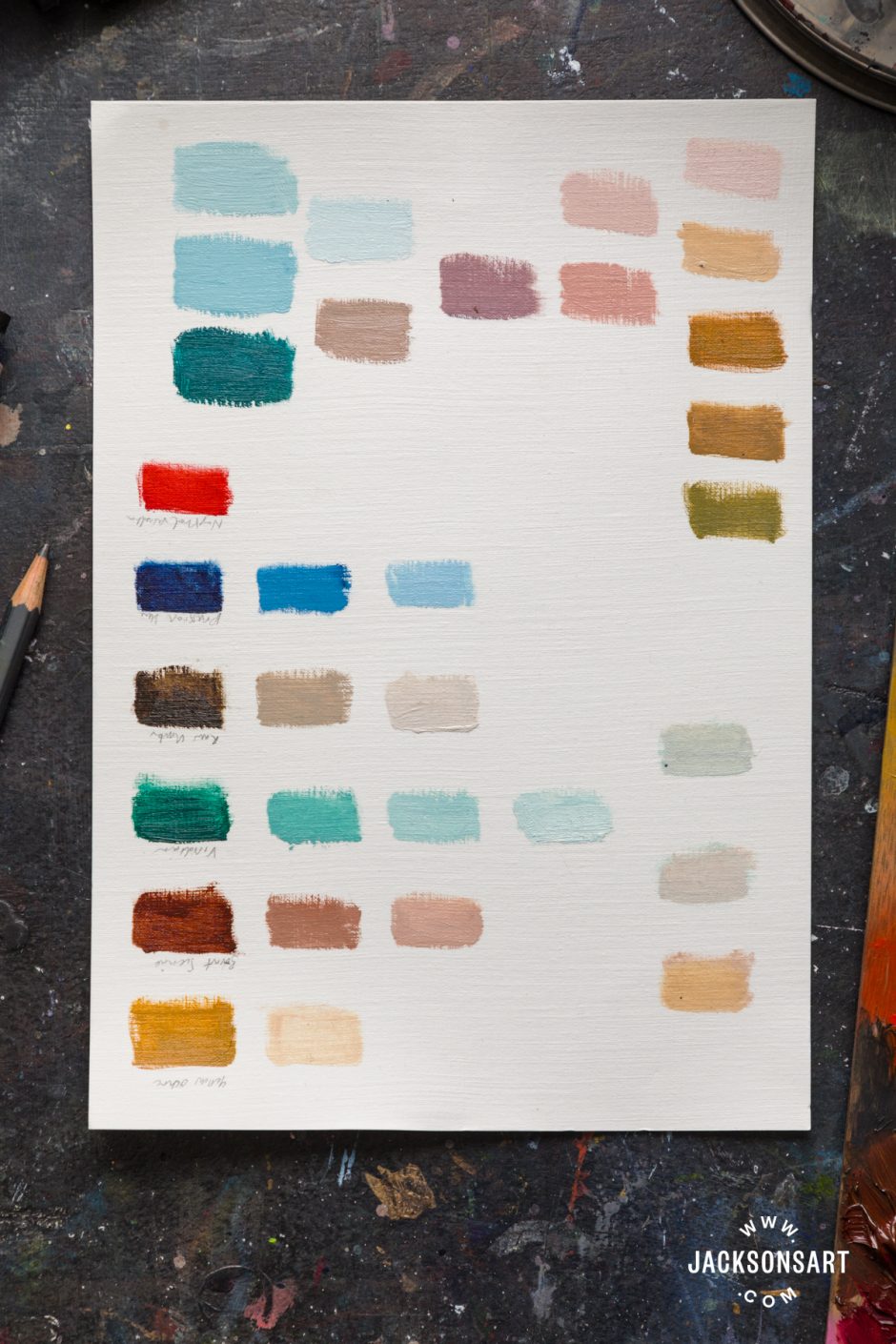 Recreating the Colour Palette of Edgar Degas - Jackson's Art Blog