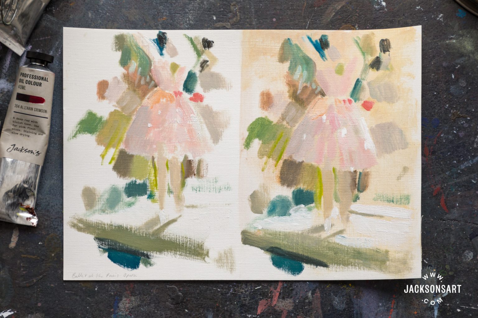 Recreating the Colour Palette of Edgar Degas - Jackson's Art Blog