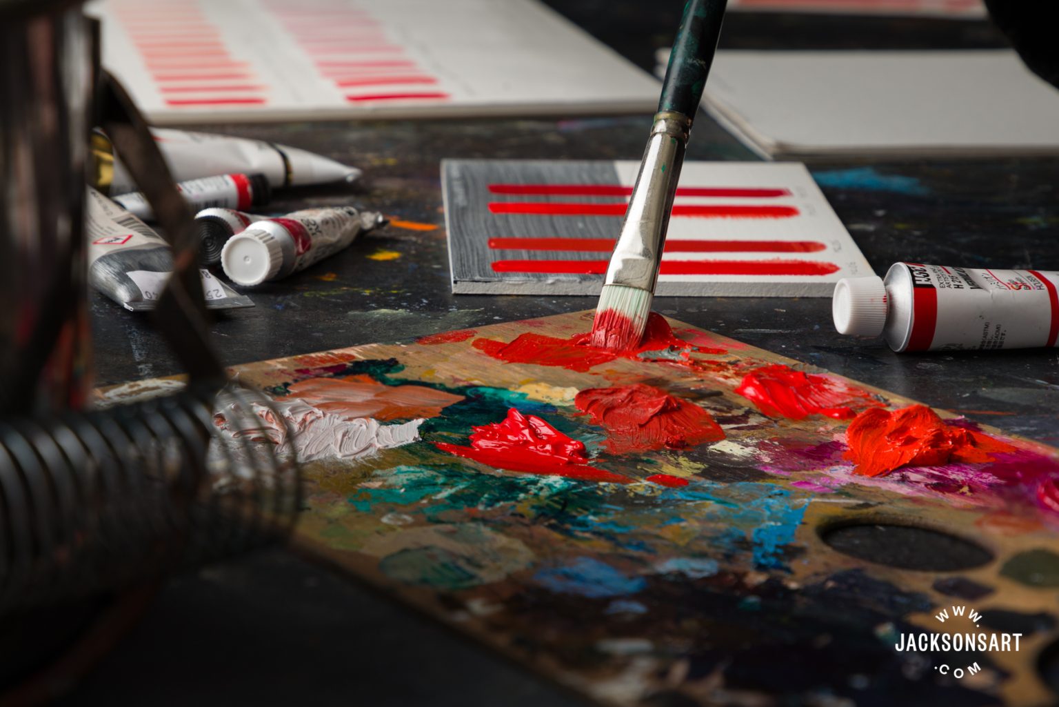 The Story of Vermilion Red - Jackson's Art Blog