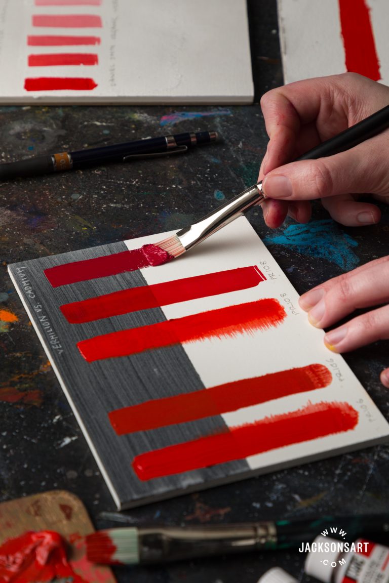 The Story of Vermilion Red - Jackson's Art Blog