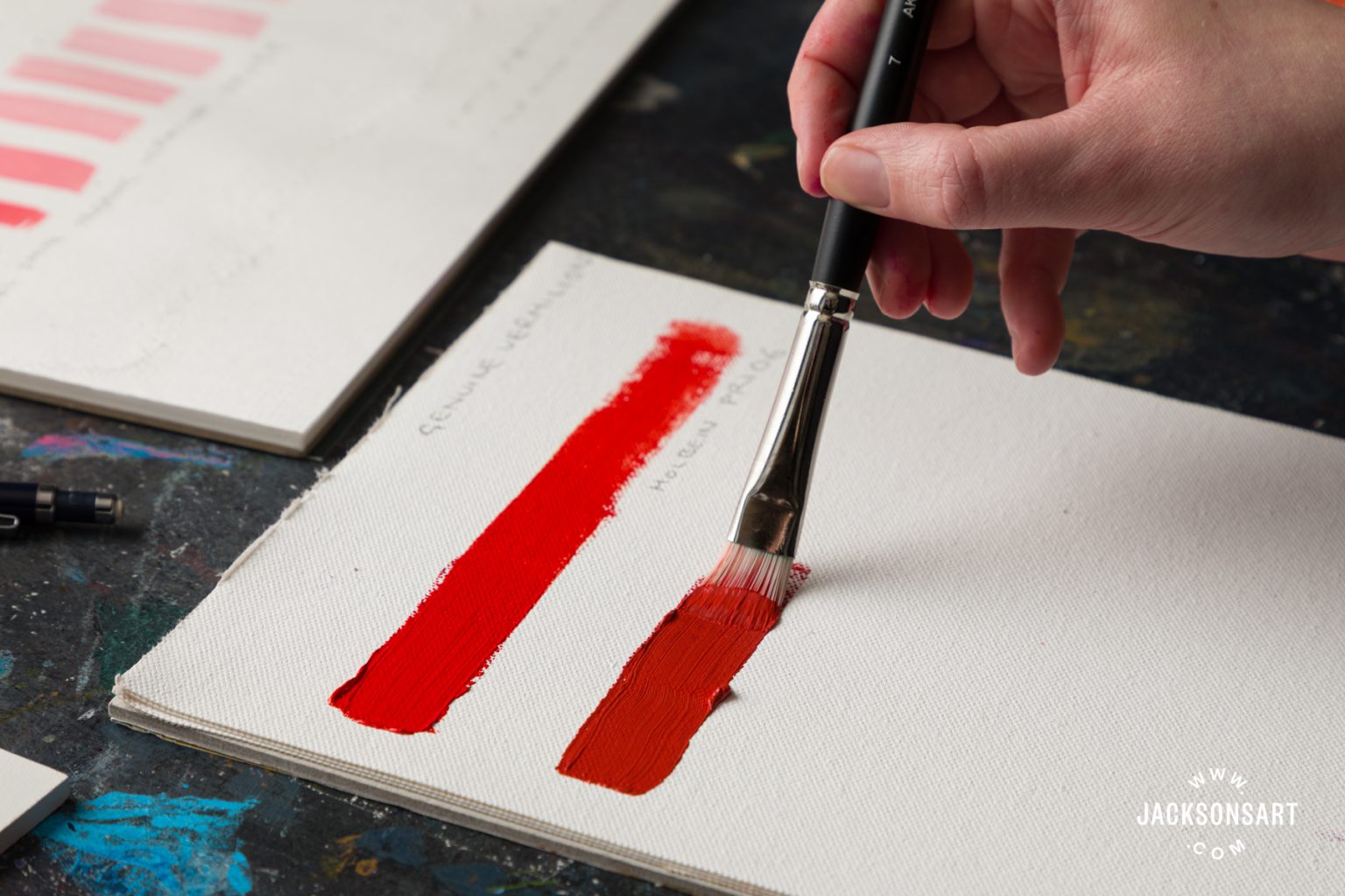 The Story of Vermilion Red - Jackson's Art Blog