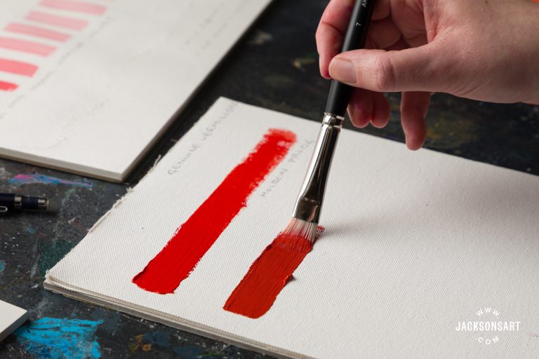 The Story of Vermilion Red - Jackson's Art Blog
