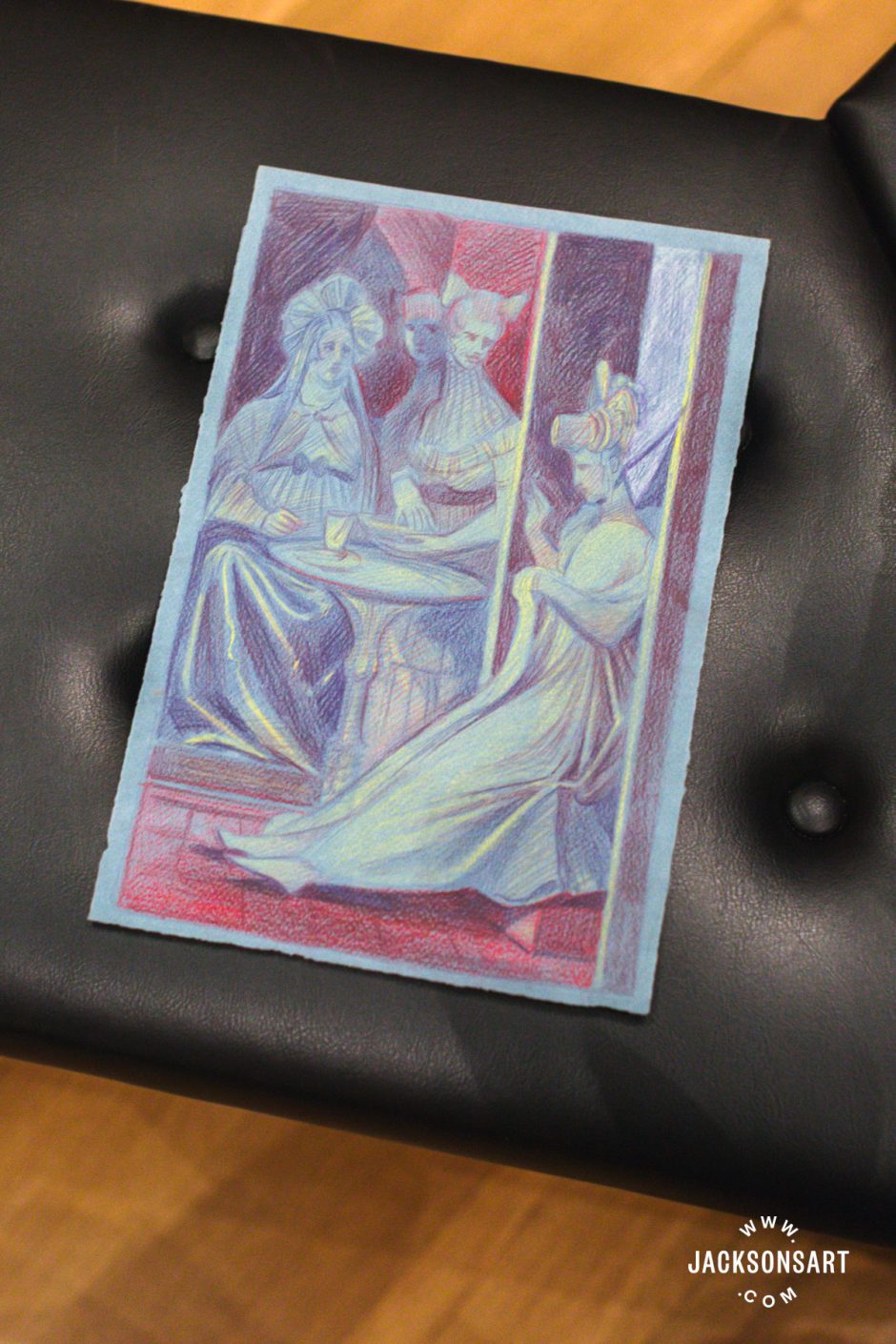 A Guide to Drawing in Galleries and Museums - Jackson's Art Blog