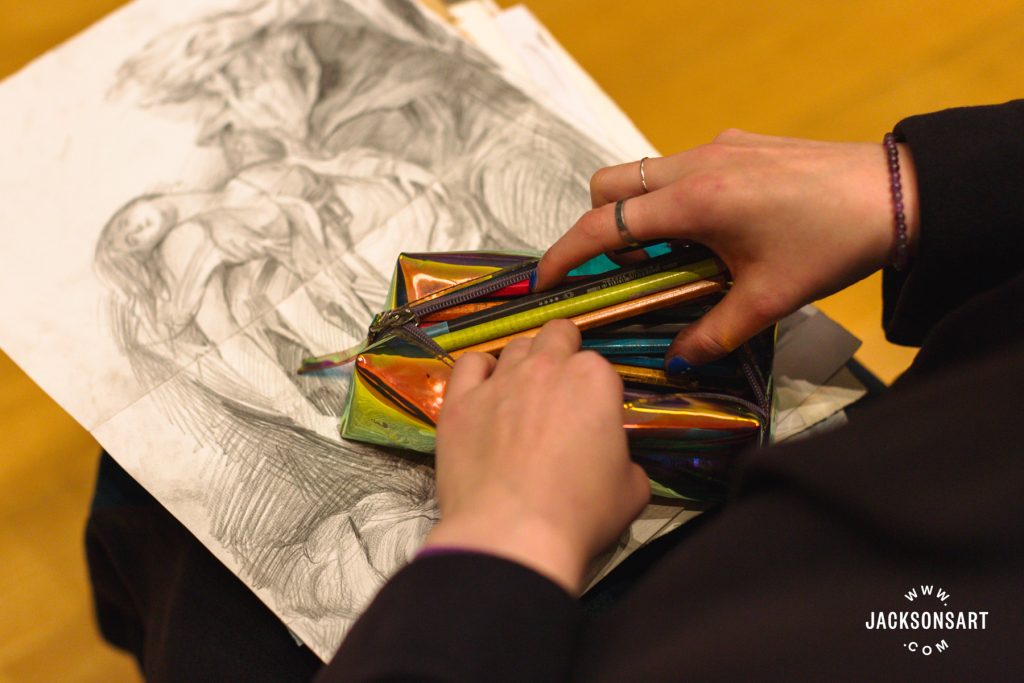 A Guide to Drawing in Galleries and Museums - Jackson's Art Blog